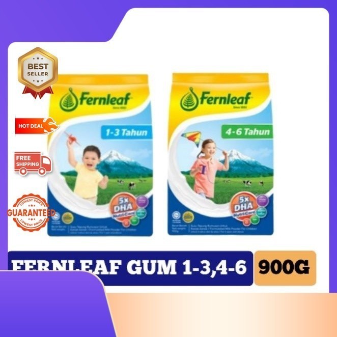 Fernleaf Milk Powder 1-3years/4-6years (550G/900G) | Shopee Malaysia