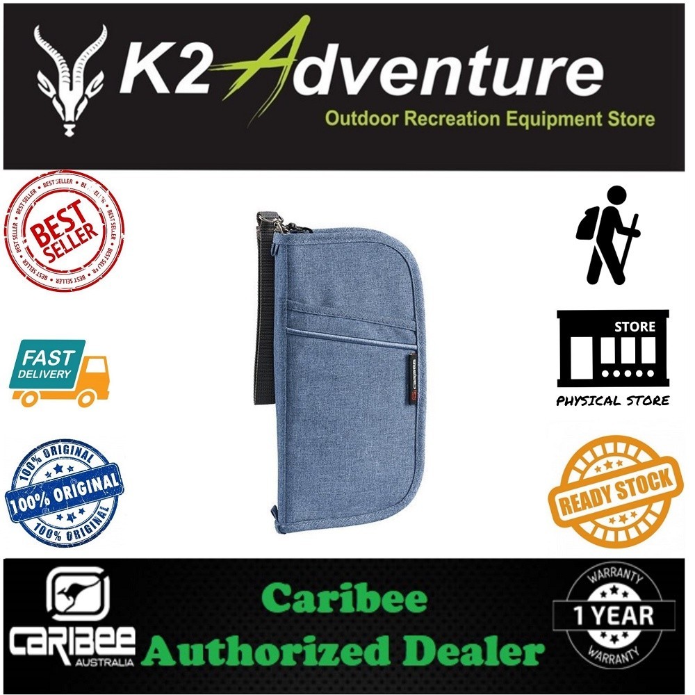 Caribee Travel Document Wallet (100% Authentic) | Shopee Malaysia
