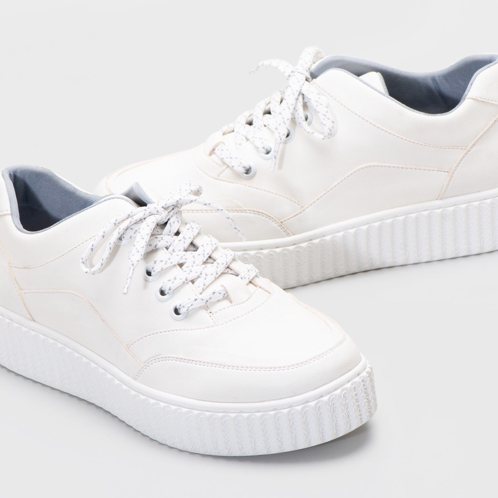 Medalon White Sneakers (FPS) | Shopee Malaysia