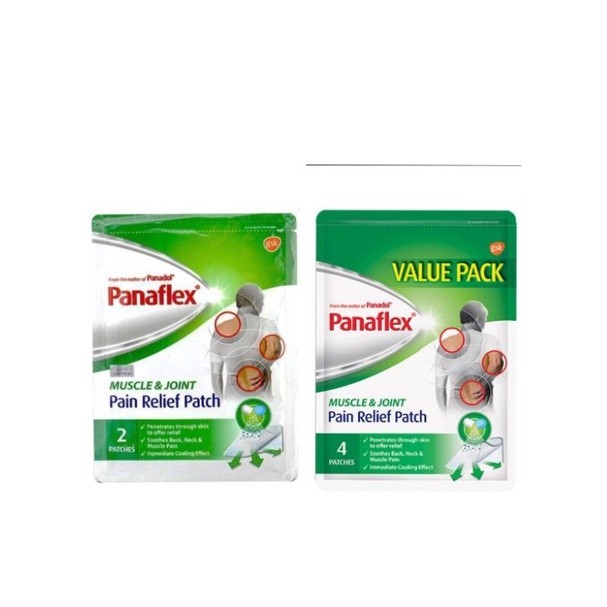 Panaflex Muscle & Joint Pain Relief Patch (2 Patches/4 Patches ...