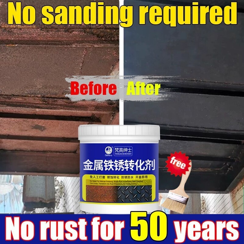 【No rust for 50 years】Anti rust paint for metal Anti rust paint Rust ...