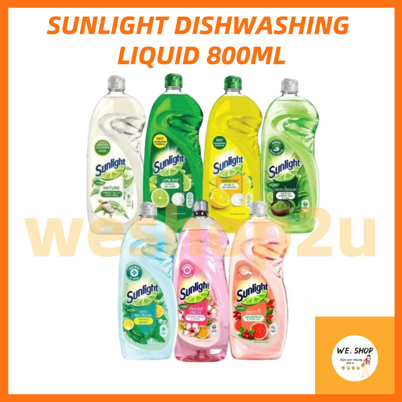 (LIVE & OFFER) Sunlight Dishwashing Liquid 800/900ml - 7 Variants ...