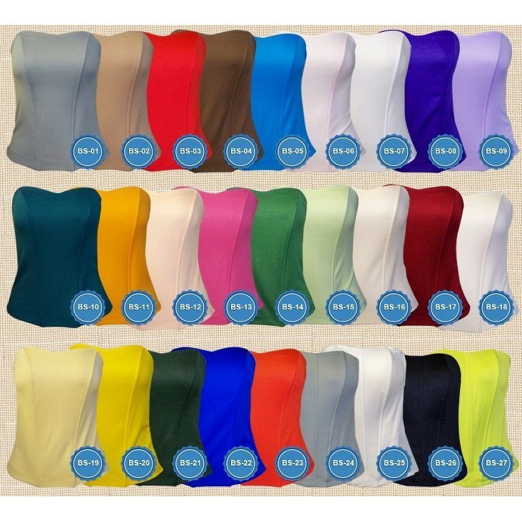 Inner Korset Bustier kamisol kemben longtorso korset dalaman kebaya ...