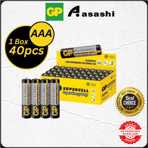 GP BATTERY AA / AAA Battery / GP Supercell Batteries 1.5V Carbon Zinc ...
