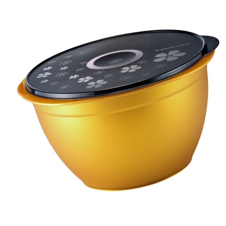 Tupperware Legacy Bowl 10L Gold Bekas Besar Jumbo Big Giant Food ...