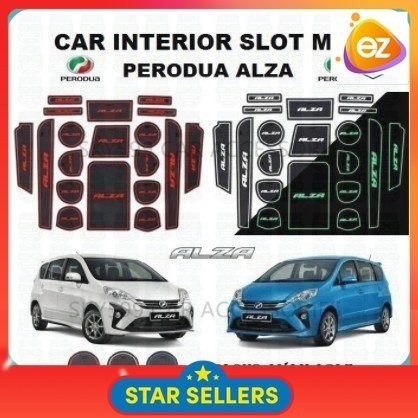 Perodua ARUZ VIVA MYVI ALZA AXIA BEZZA Interior Slot Mat Storage Tank ...