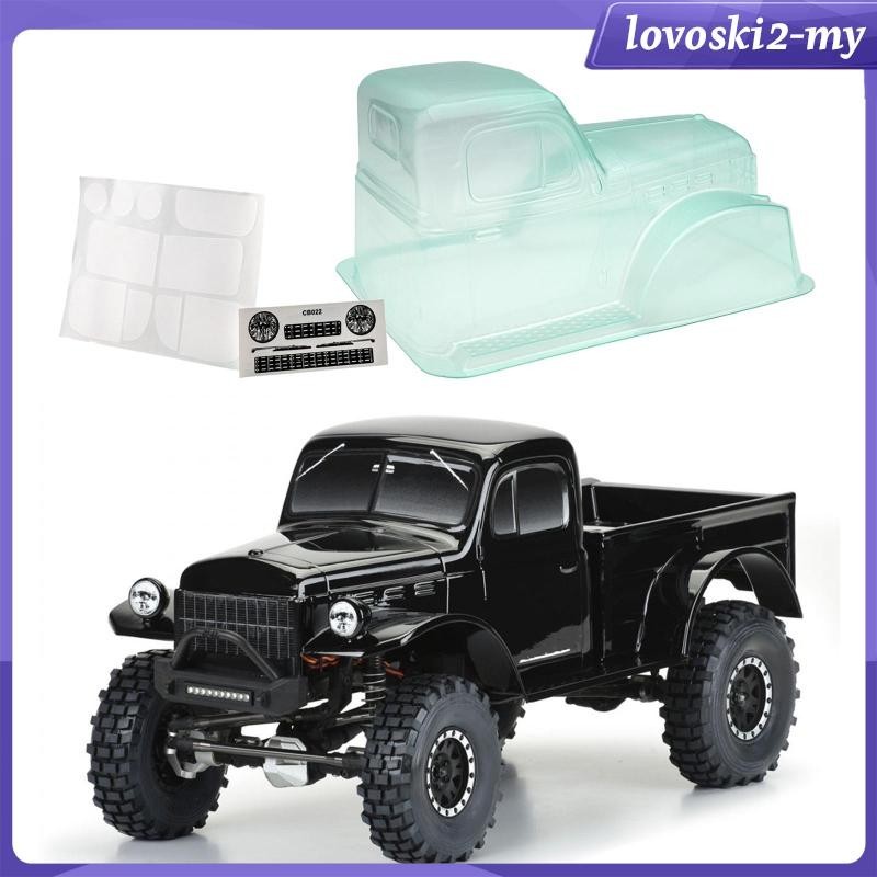[LovoskiacMY] RC Truck Clear Body Transparent Clear Body Shell for 1/10 ...