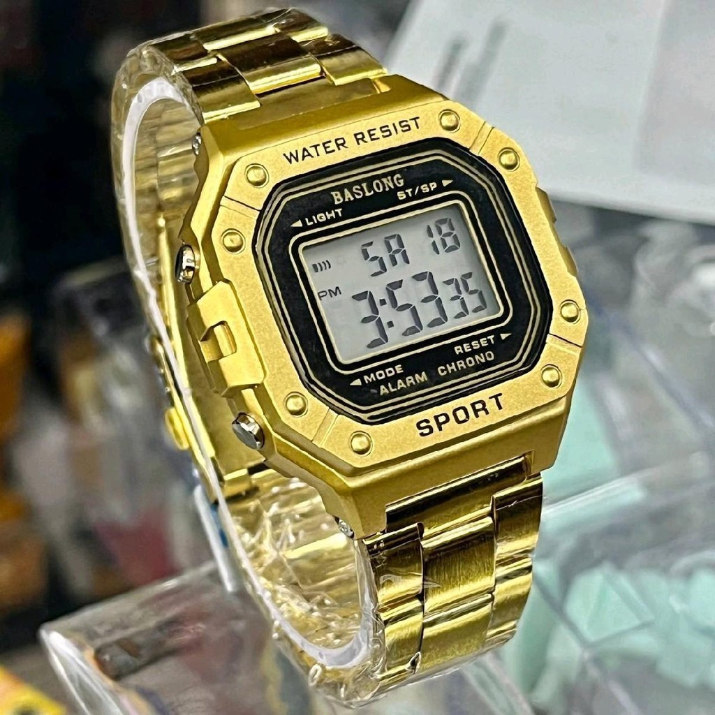 DIGITAL SPORT BASLONG WATERESIST Unisex Watches | Shopee Malaysia