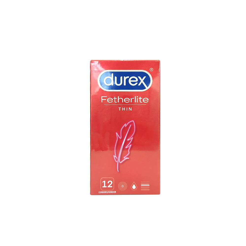 Durex Fetherlite Thin Easy On (12'S) | Shopee Malaysia