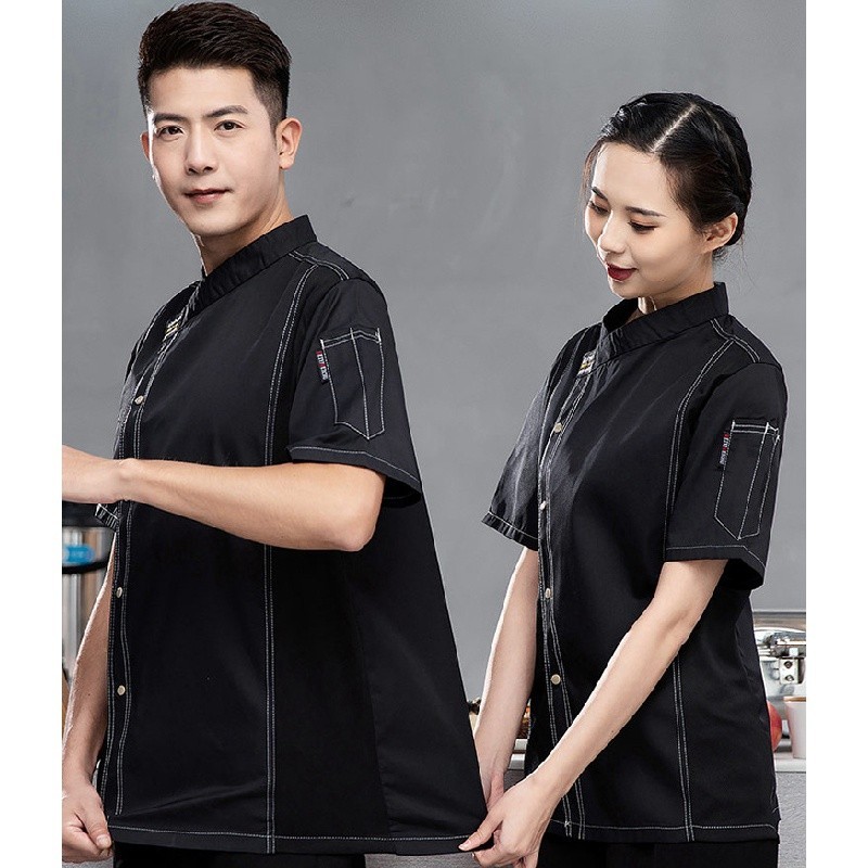 Chef Uniform Overalls Short Sleeve Men's Wholesale Fashion Breathable ...
