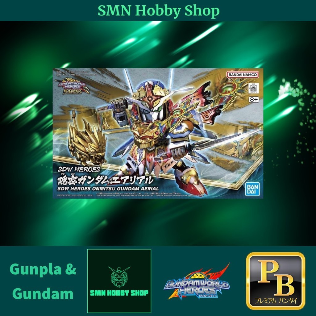 SDW Super Deformed Onmitsu Gundam Aerial 035 Gunpla Gundam Toys Plastic Model Kit [SDW Heroes SD ...