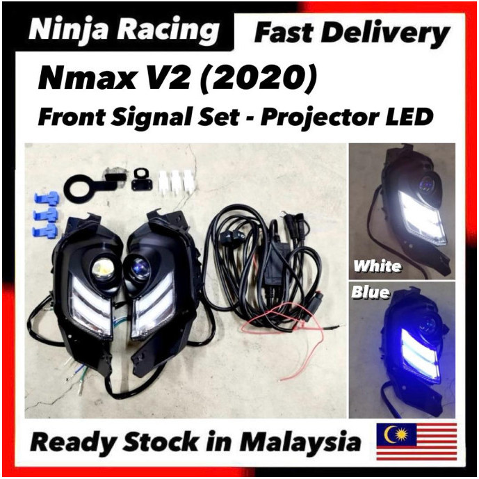 Yamaha Nmax155 V2 Nmax 155 V2 New 2020 Front Signal Set LED Projector ...