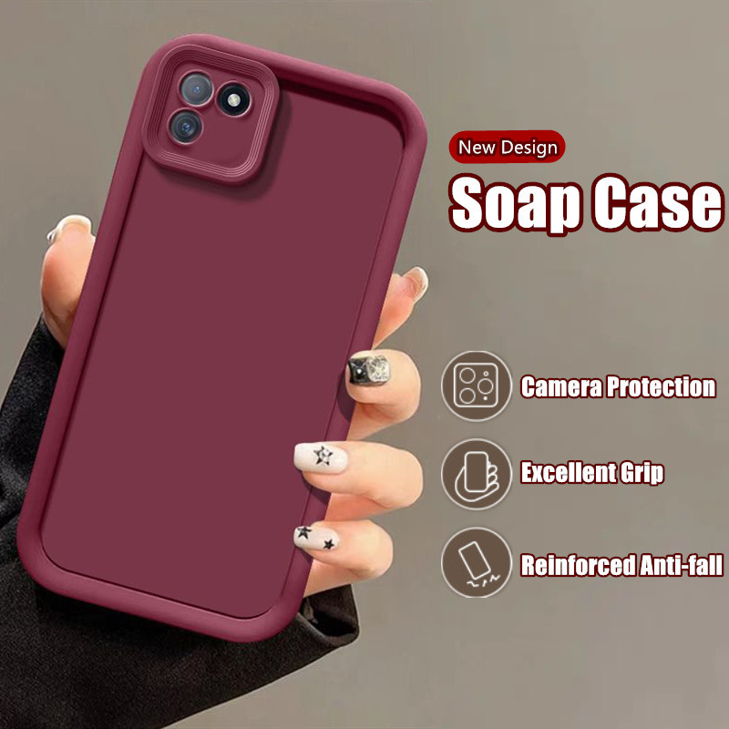 For Realme C11 2020 RMX2185 Camera Protection Minimalism Soft Silicone ...
