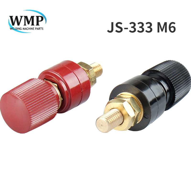 JS-333 M6 6mm Pure Copper Terminal Binding Post Blocks Power Supply ...