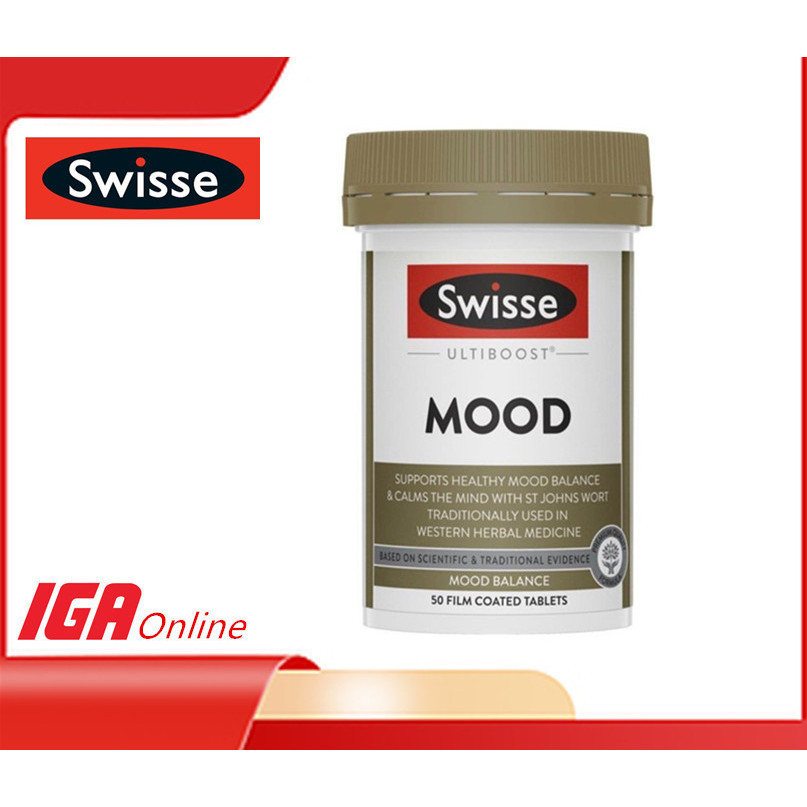 Swisse Ultiboost Mood ( 50 Film Coated Tablets ) ( Made in Australia ...