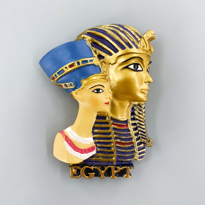 Egyptian Pharaoh Queen Refrigerator Stickers Resin Refrigerator Sticker ...