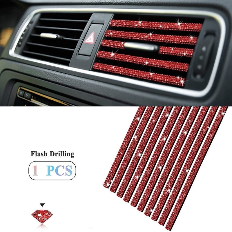 Decoration Universal Air Conditioning Sticker Chrome-Plated Decorative ...