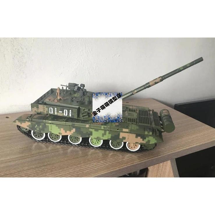 Ready Stock 1: 30 China Type 99 Main Battle Tank Alloy Model Metal Tank ...