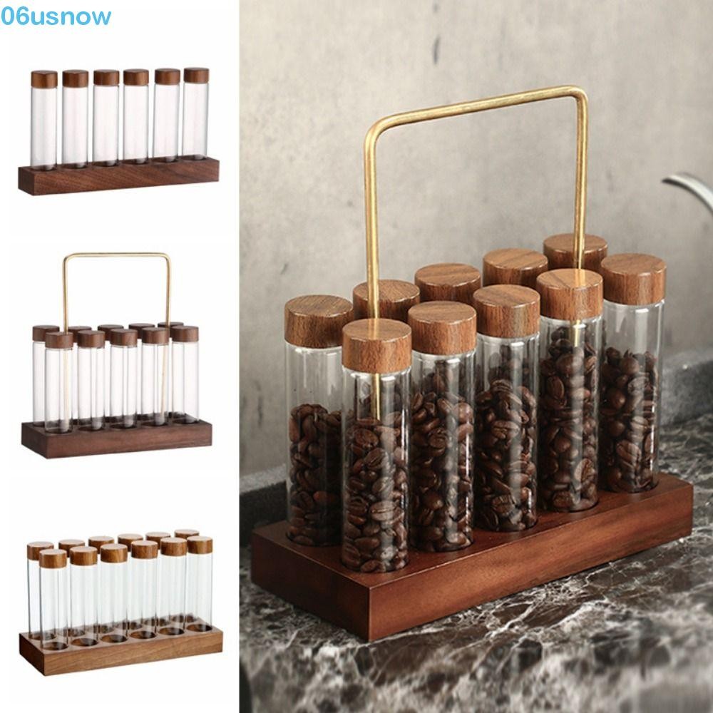 USNOW Glass Test Tube Display Stand, Creative Single Tube Storage ...