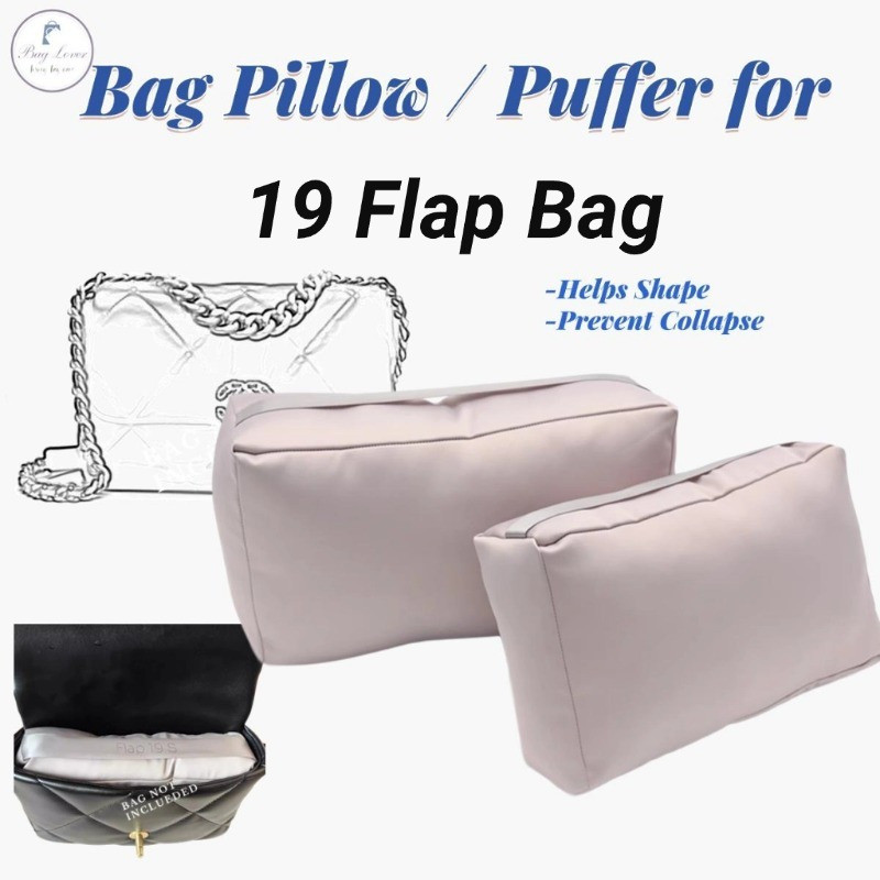 Bag Pillow Bag Puffer Bag Shaper For 19 Flap Bag / 19 Bag Acetate Satin ...