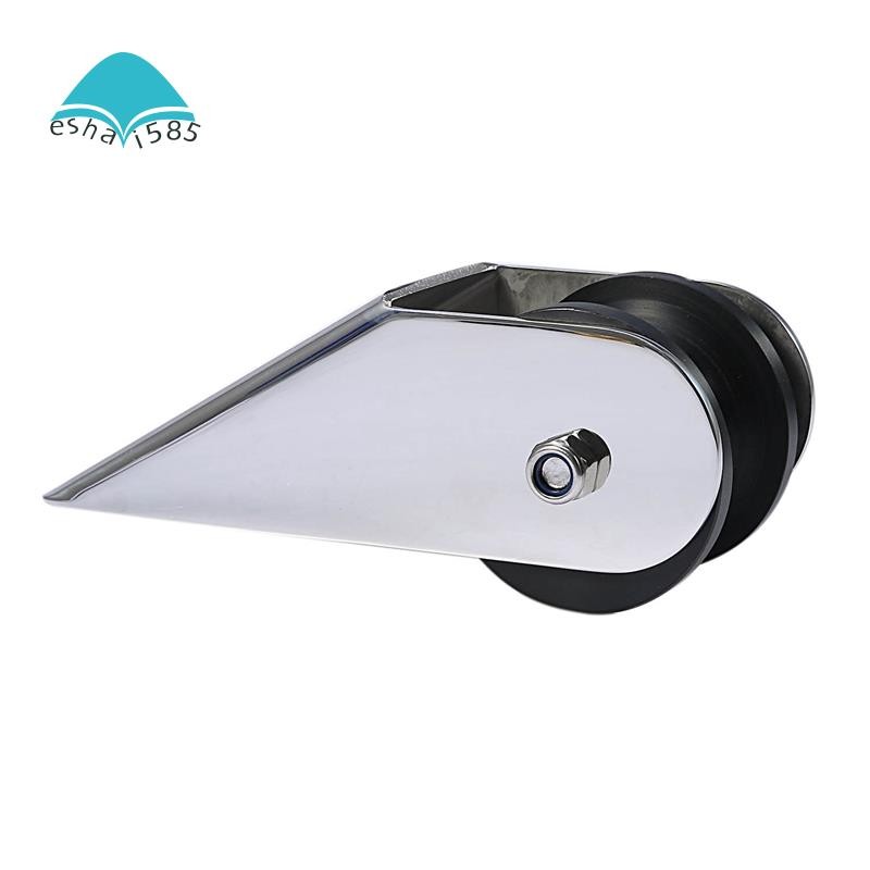 Marine Stainless Steel Boat Bow Anchor Roller Bracket Rollers for Yacht(Black) | Shopee Malaysia