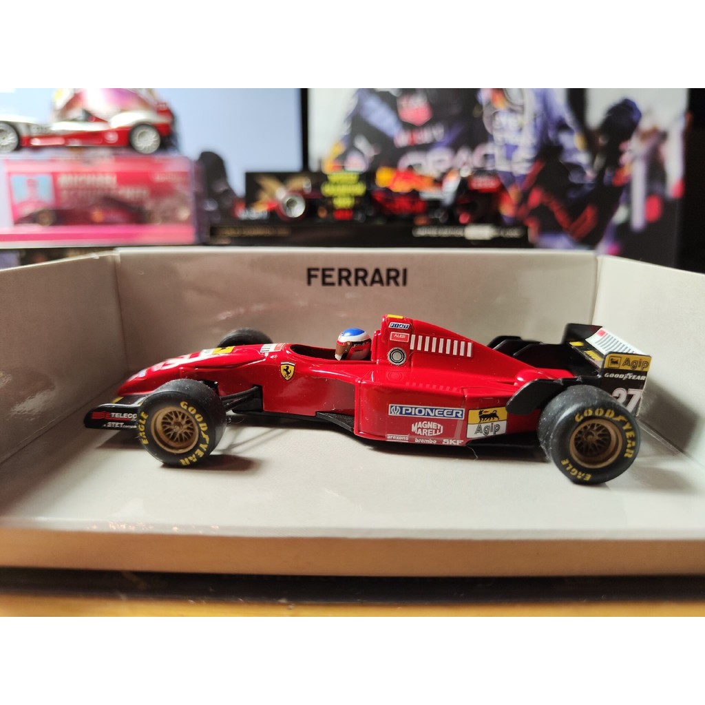 [Ready Stock] F1 Racing Car Pull Back Car Model 1: 43 Mini Cut Ferrari ...