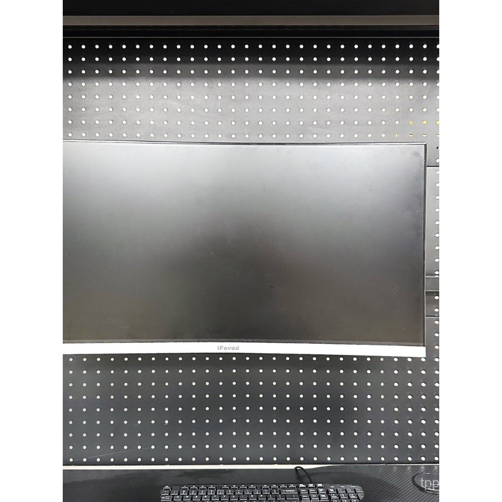 Hardware Hole Board Screen Stand Monitor Hanging Girl Bookshelf Metal ...