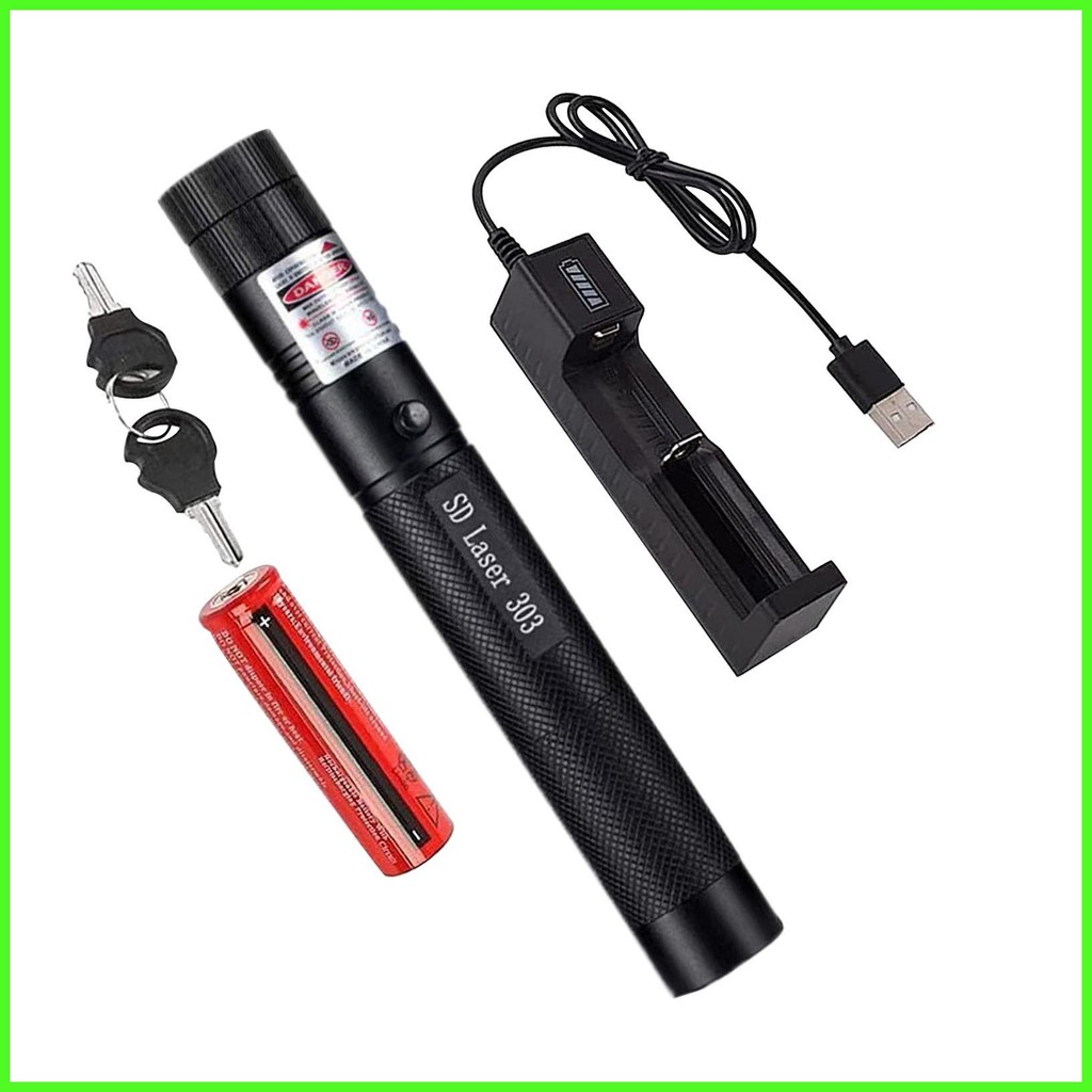 Green Light Flashlight Waterproof Lighting Pointer for Presentations ...