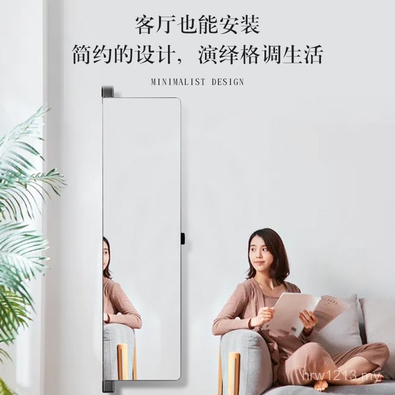 Open Door Wardrobe Mirror Inner k-Pack Invisible Full-Body Mirror ...