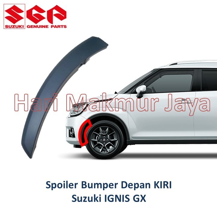 HITAM Front Bumper Spoiler right and left side of SUZUKI IGNIS GX cover ...
