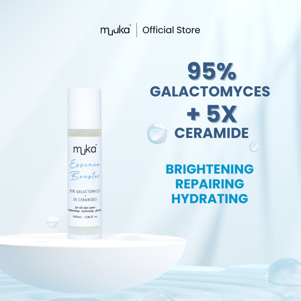 MUUKA Treatment Essence Booster 95% Galactomyces | 1% 5x Ceramides 30ML ...
