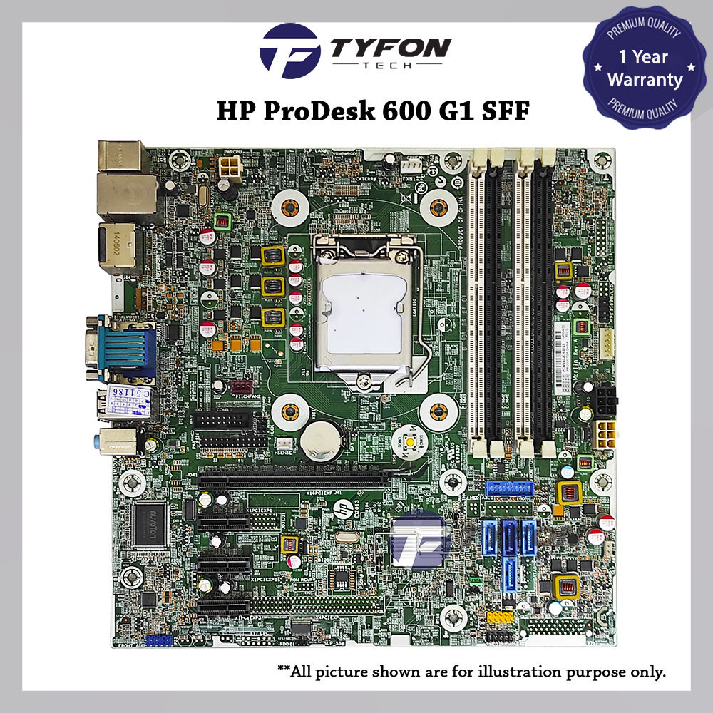 HP ProDesk 600 G1 SFF Desktop Motherboard 739682-001 739682-501 739682 ...