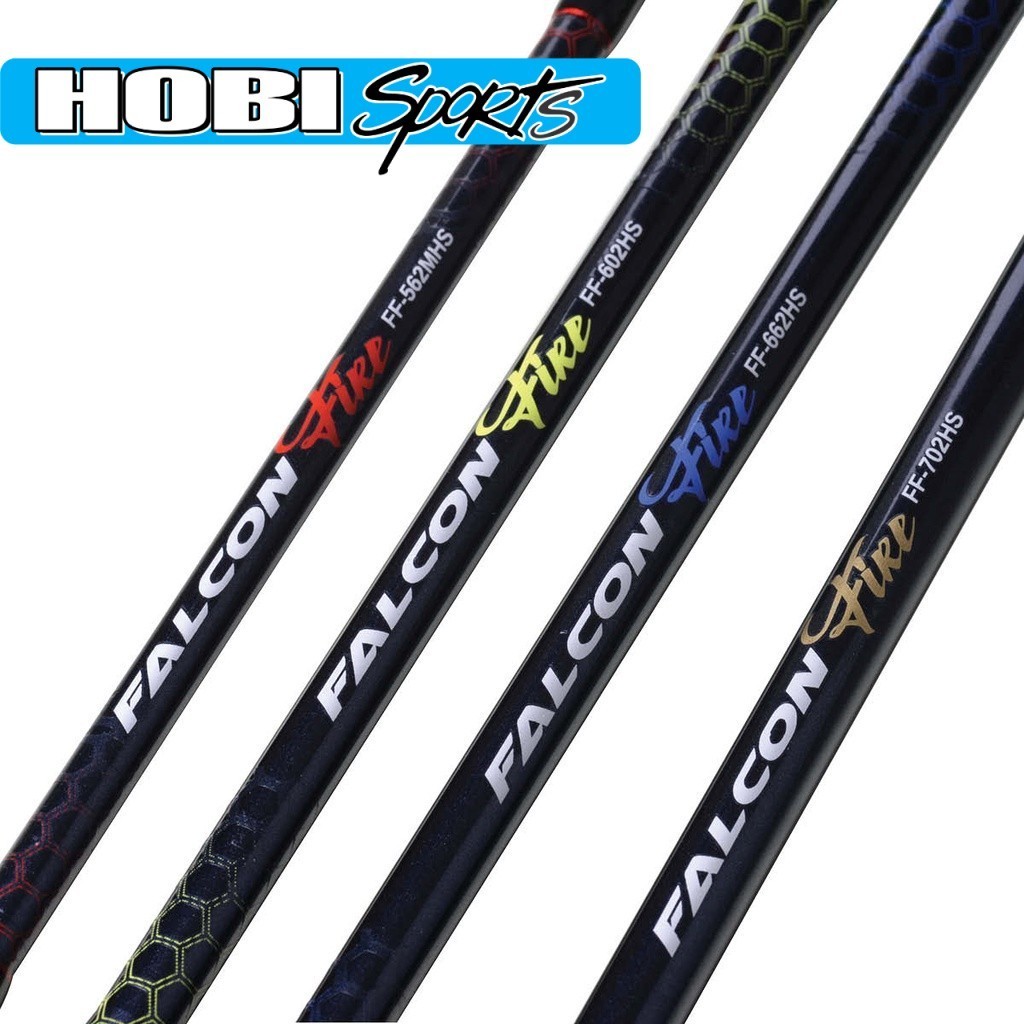Seahawk Falcon Fire Fishing Rod《New Model 》+ 《Carbon Fire 》+ Random ...