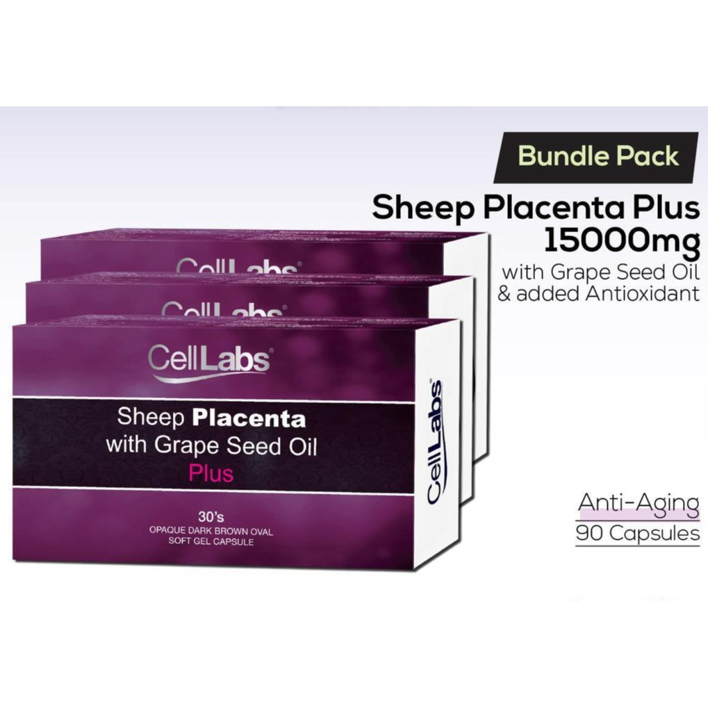 CellLabs Sheep Placenta with Grape Seed Oil Plus Anti-Aging Antioxidant ...