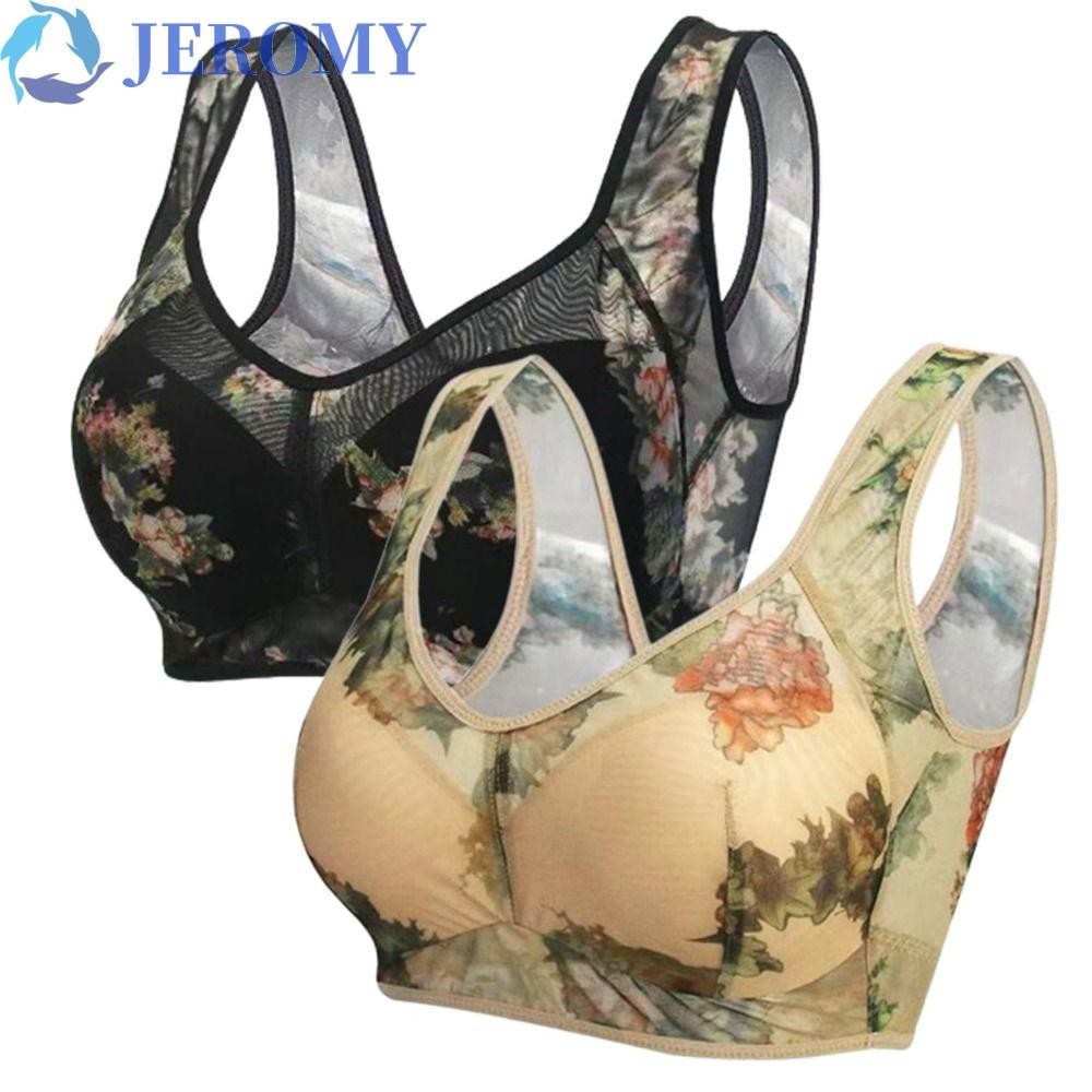 JEROMY Summer Bra, Comfortable Plus Size Lace Women's Underwear, Size ...