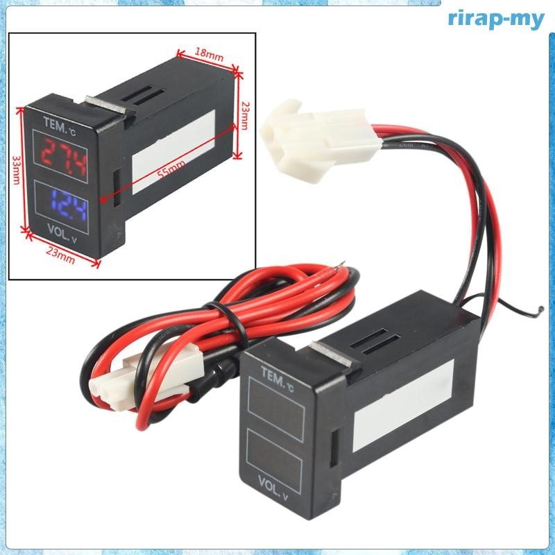 [RirapMY] Digital Temperature Display Meter Automotive Tools Easily ...
