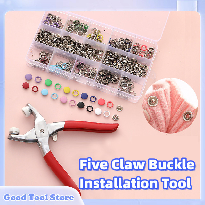 Snap Button Plier Metal Snap Button Set Snap Button Fastener DIY ...