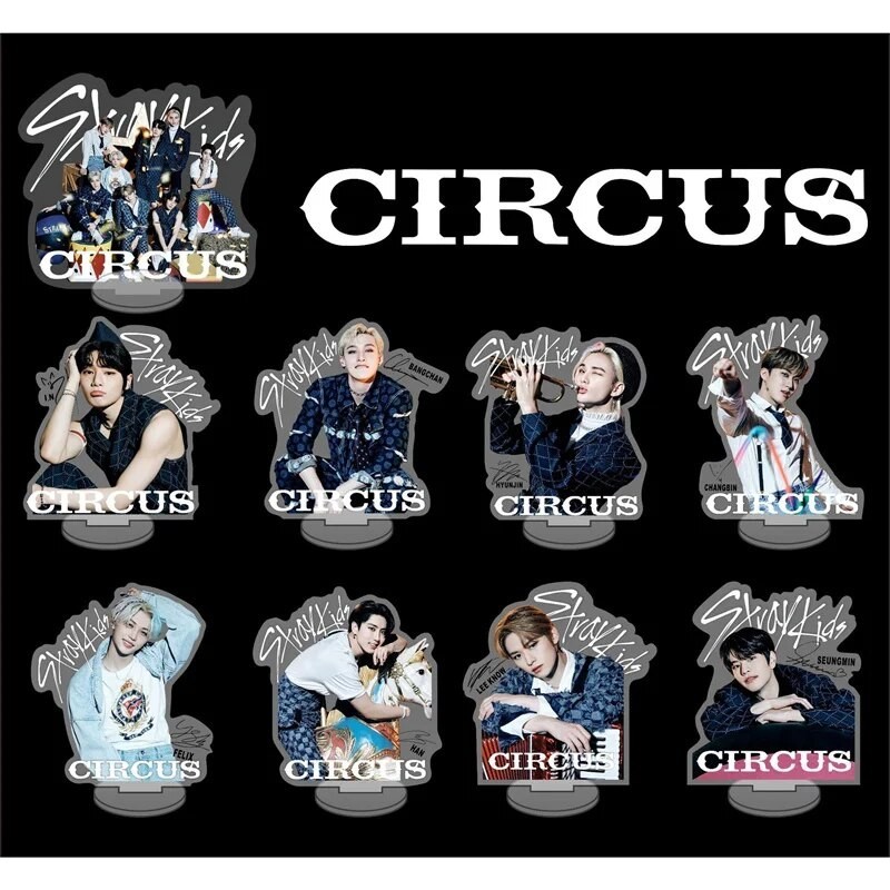Standee model Kpop Stray Kids Acrylic Standee New Album CIRCUS ...