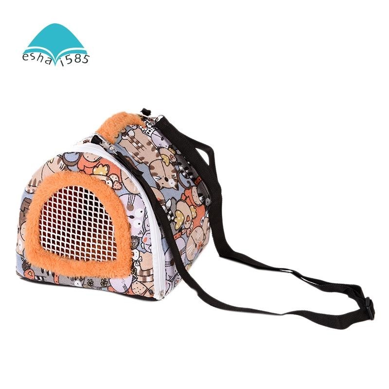 Portable Small Animals Hedgehog Hamster Carrier Bag Outdoor Travel ...