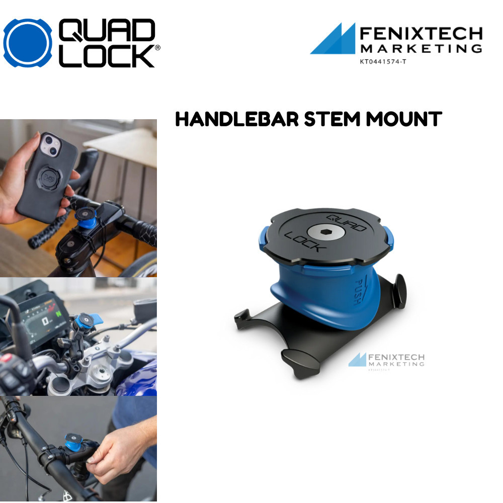 QUAD LOCK Handlebar Stem Mount 100% Original | Shopee Malaysia