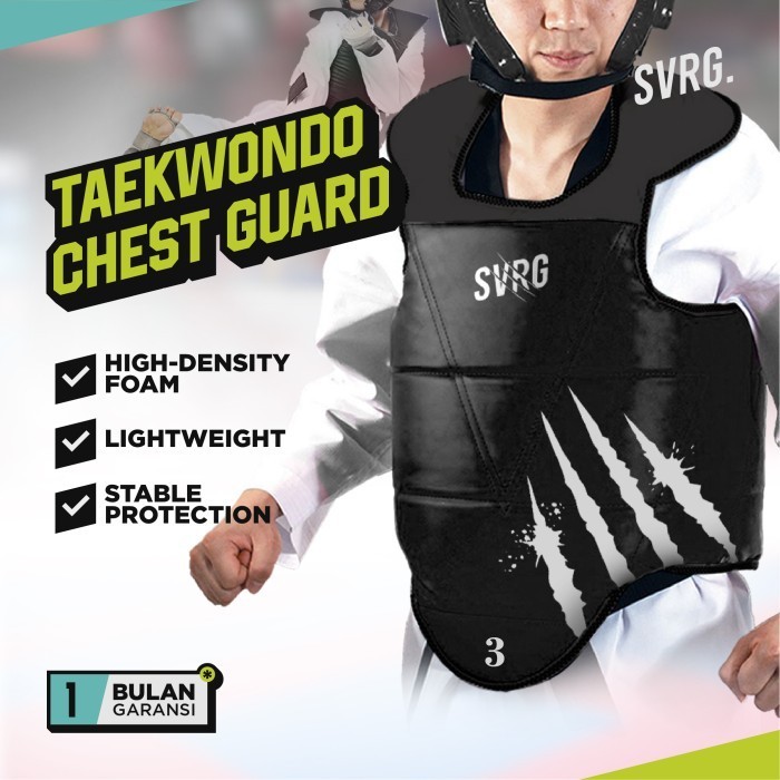 Taekwondo Chest Body Protector - Karate and Silat Body Protector ...