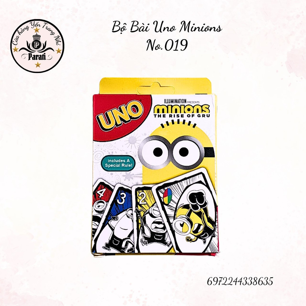 Uno card set with many cute patterns | Shopee Malaysia
