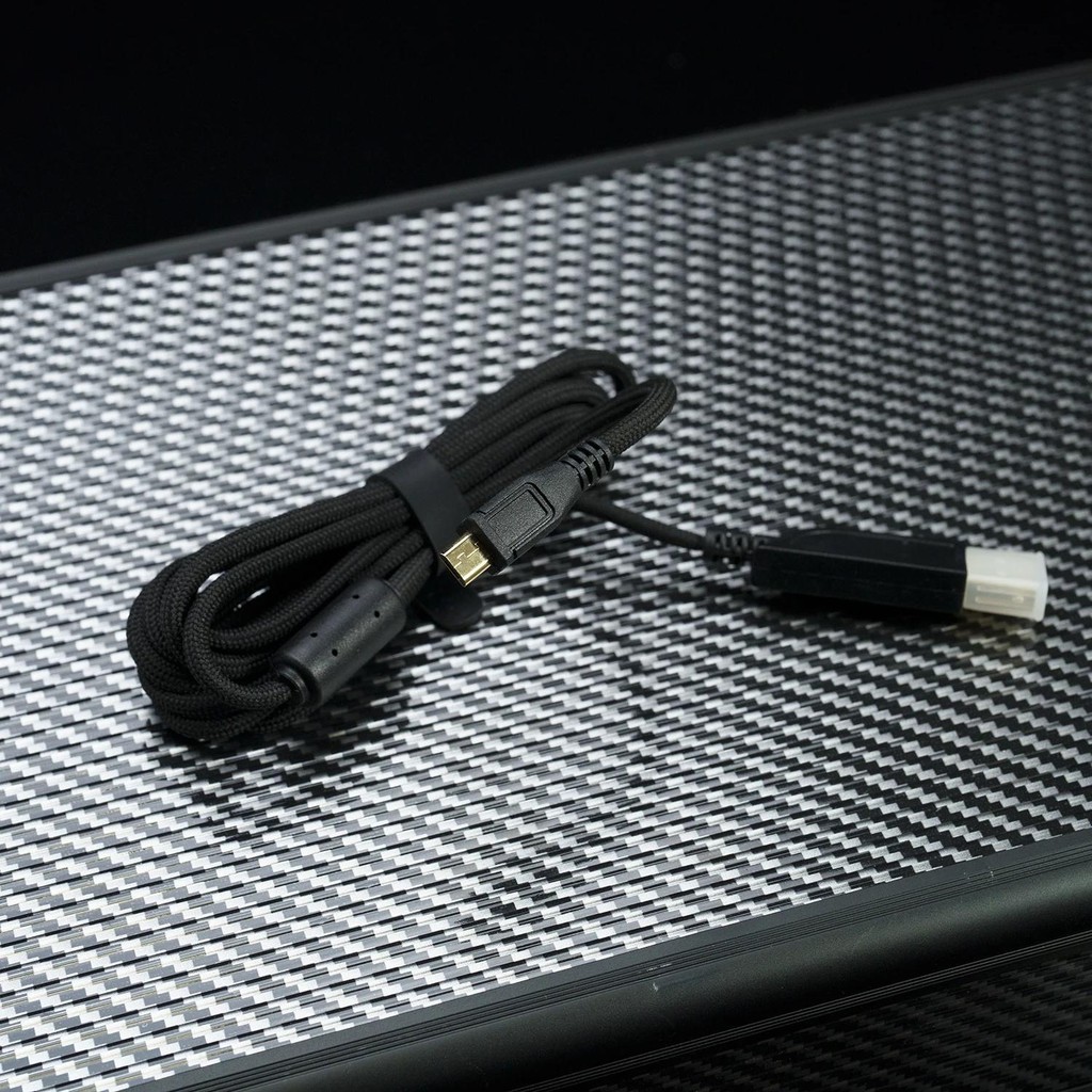 Flexible Gaming Paracord Type C Micro USB Mouse Cable For GPW G Pro X ...