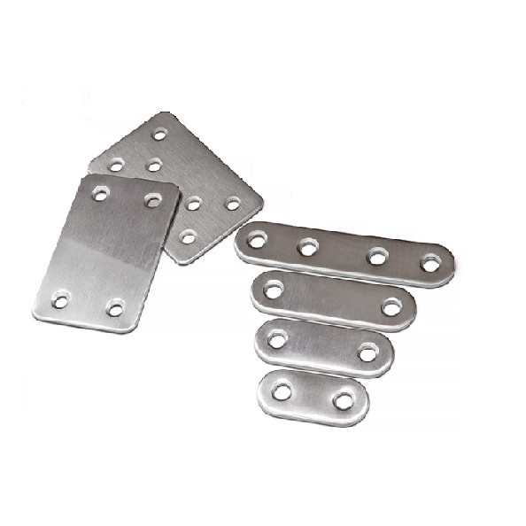 [1pcs] Stainless Steel Flat Angle Bracket Shelf Bracket / Connecting ...