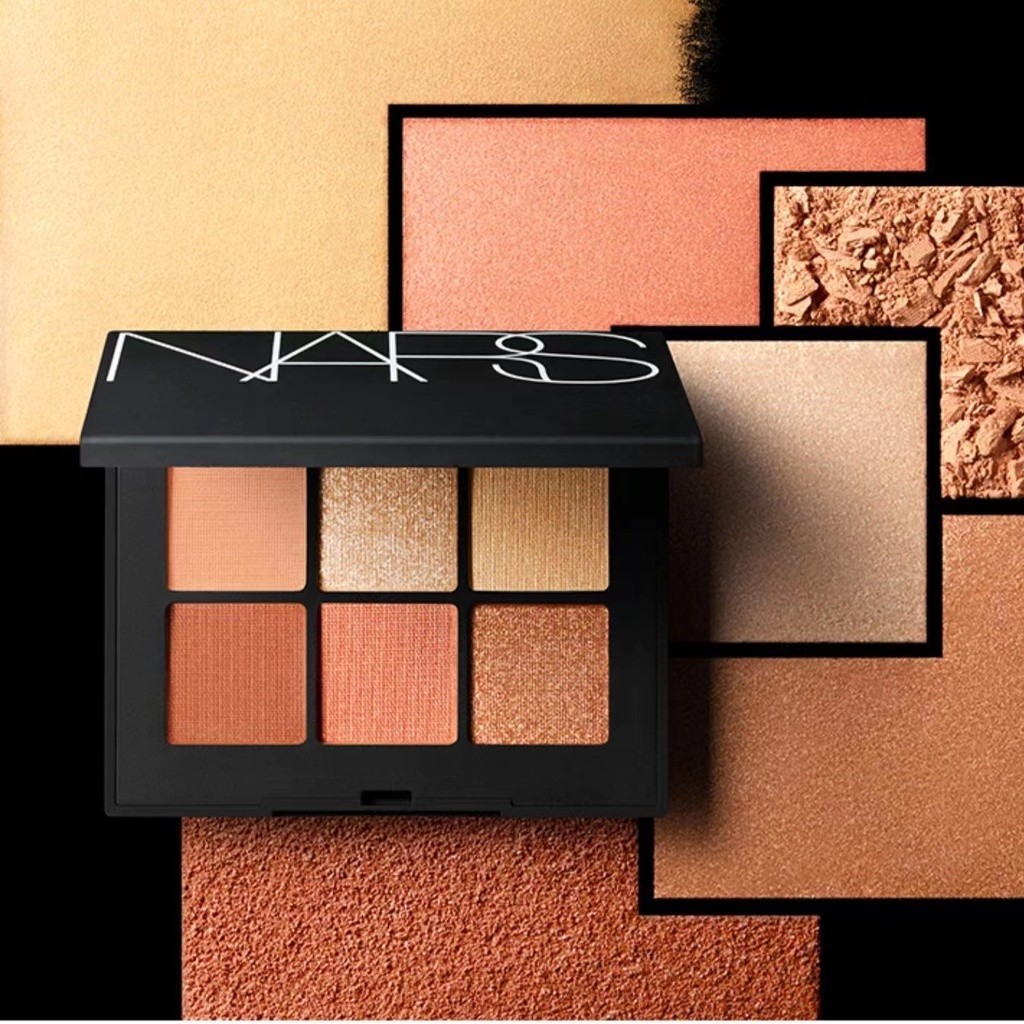 Nars Palette Six Colors Peared Shadow Mate Delicate Glitter Earth ...