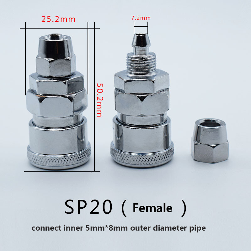Pneumatic Fitting C Type Air Compressor Quick Connector High Pressure ...