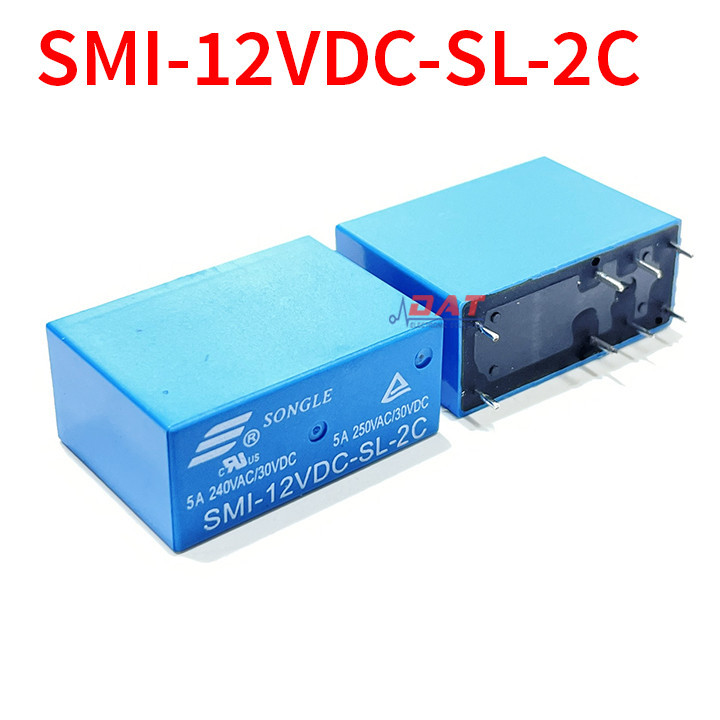 Smi-12vdc-sl-2c Relay 12VDC 5A 8 Pin | Shopee Malaysia