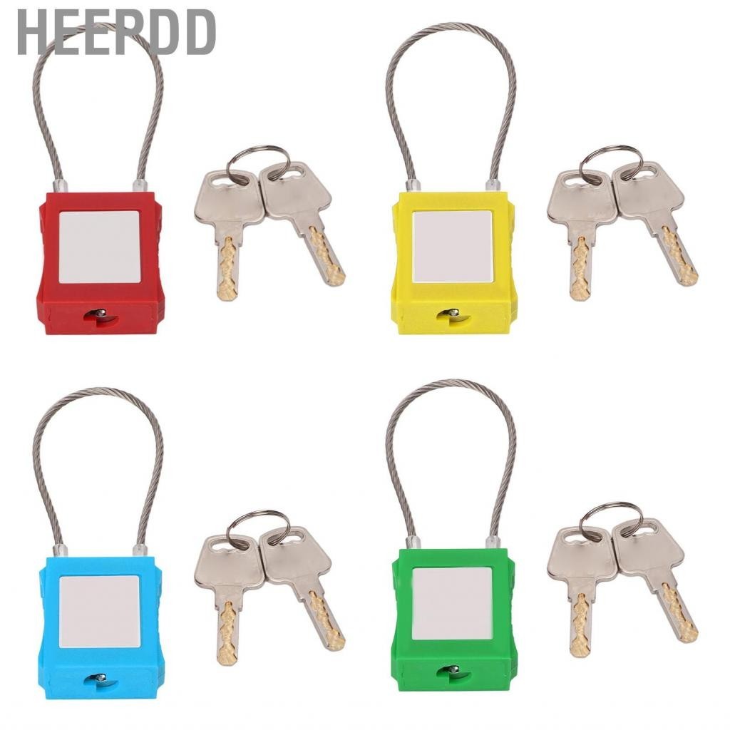 HEEPDD Lockout Tagout Kit Robust Heavy Duty Cable Padlock Compact ...