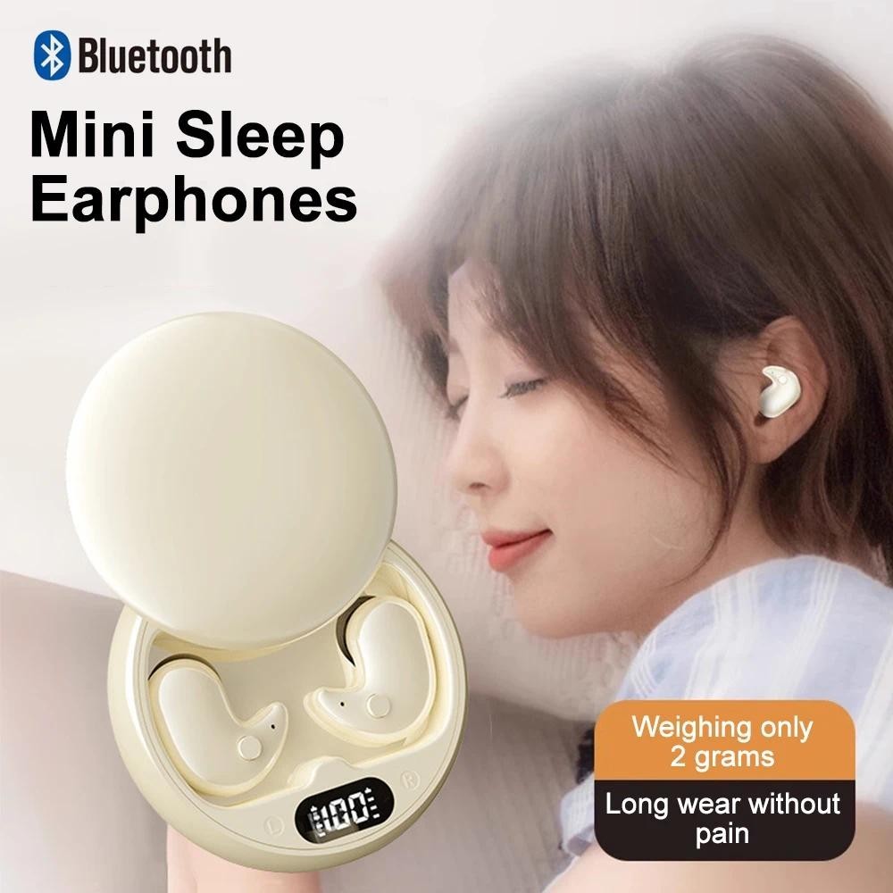 TZUZL Y36 Bluetooth 5.3 Wireless Headphones TWS In-Ear Invisible Sleep ...