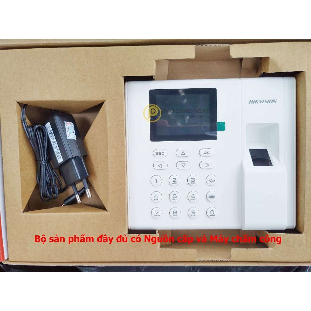 Hikvision DS-K1A9503F fingerprint time attendance machine | Shopee Malaysia